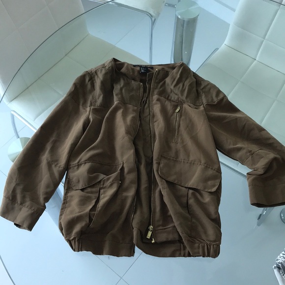 H&M | Jackets & Coats | Amazing Brown Jacket | Poshmark